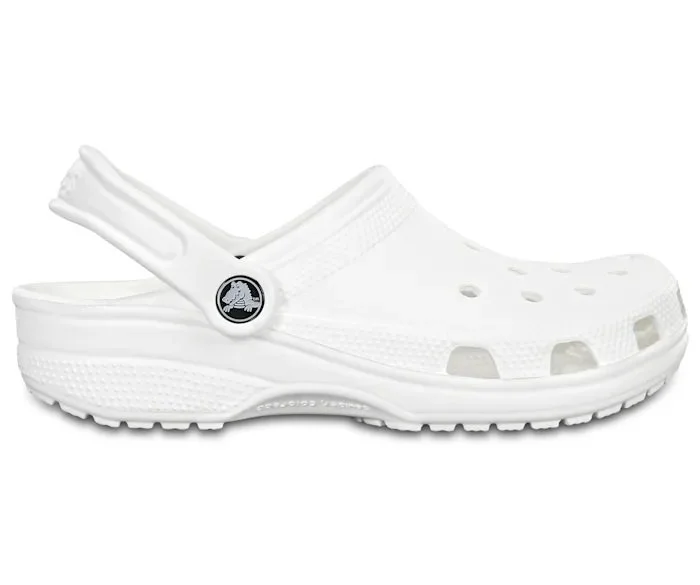 Crocs Classic Clog white — Neil Ednie Designs
