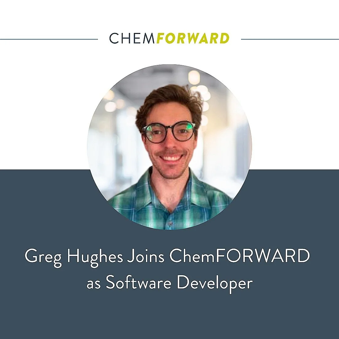 We proudly announce that Greg Hughes has joined ChemFORWARD as a Software Developer. — ChemForward