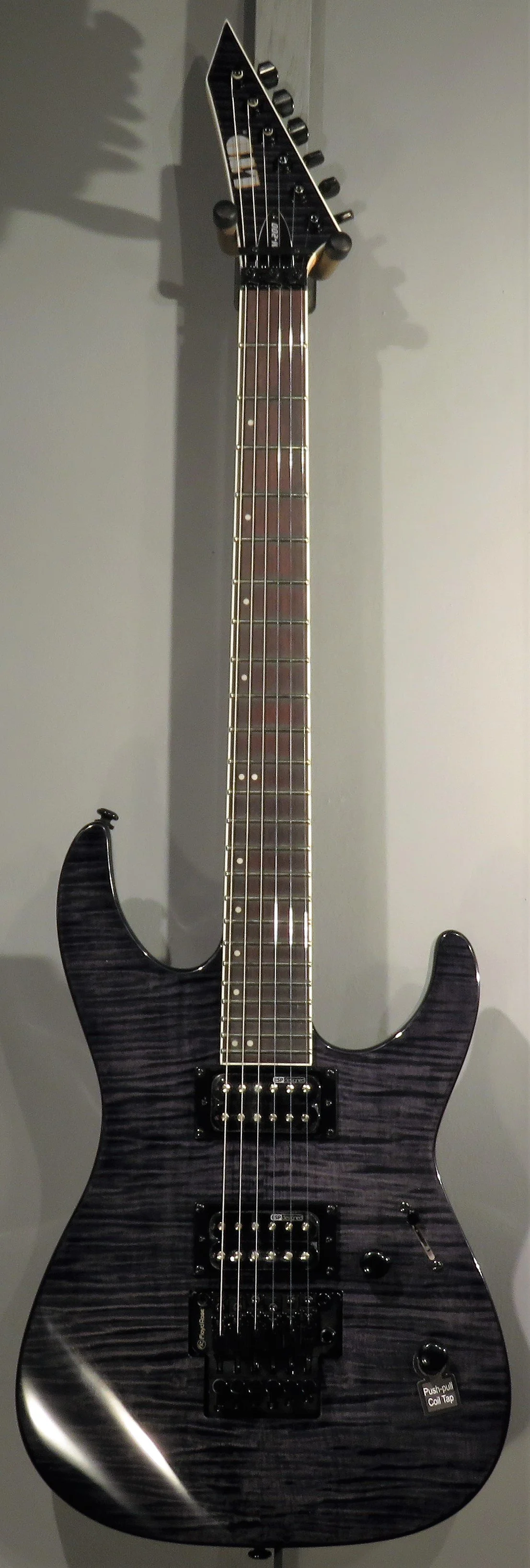 ESP LTD M-200FM 2022 See Thru Black — Instrumental Music & Sound