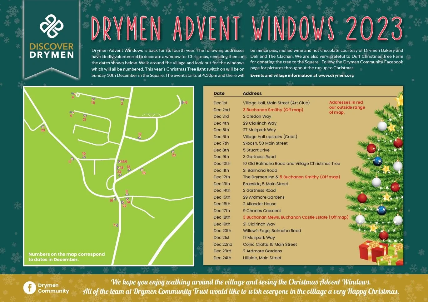 Drymen Advent Windows — Drymen Village Website