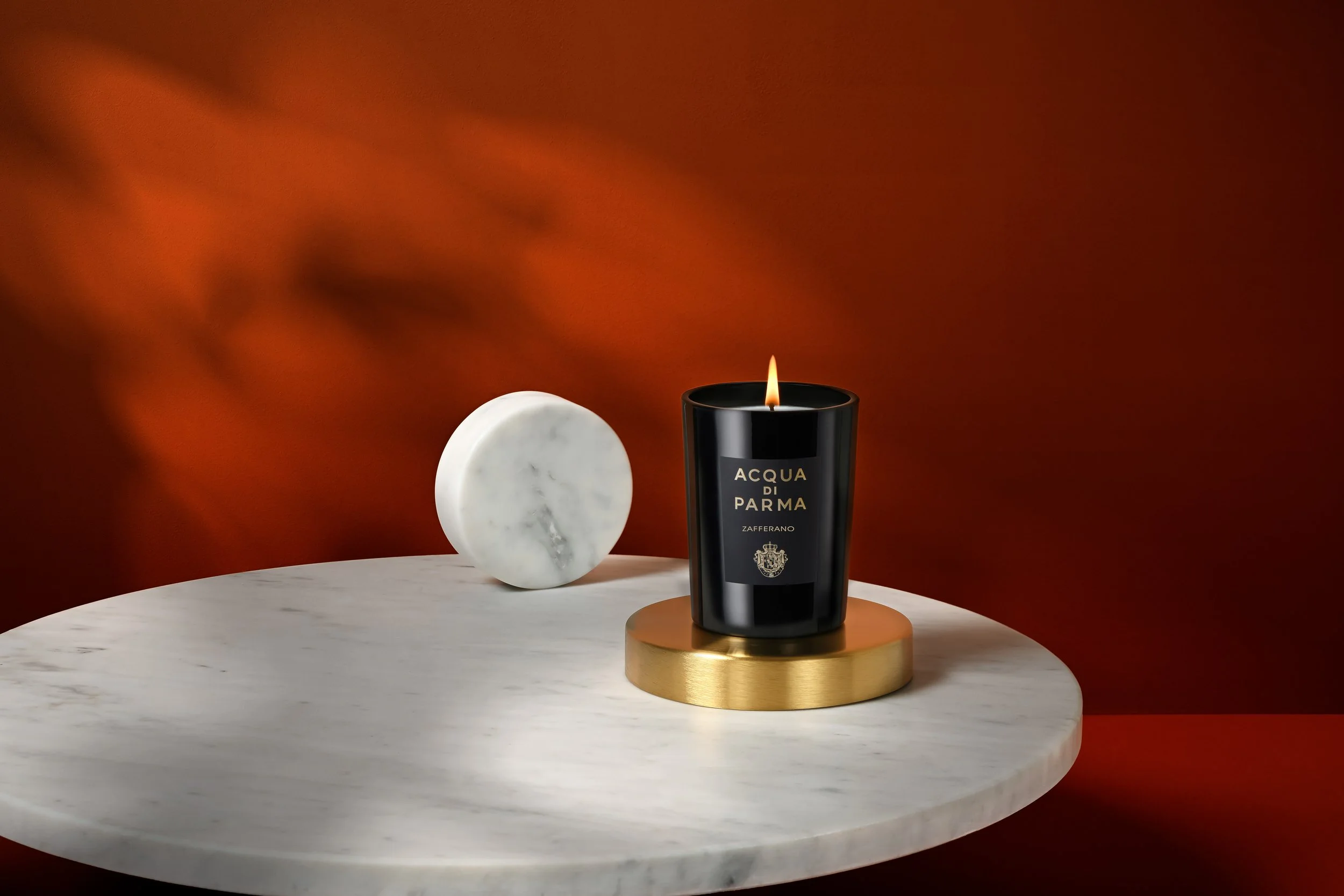 Acqua di Parma debut exclusive Zafferano candle at Harrods — Massey Style