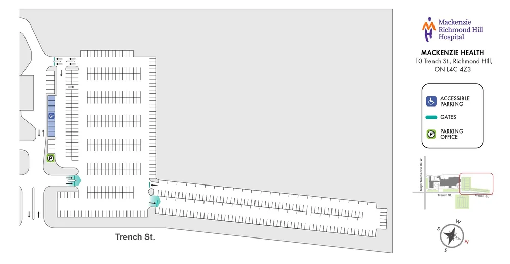 Mackenzie Richmond Hill Hospital Parking — Find Hospital Parking Near Me