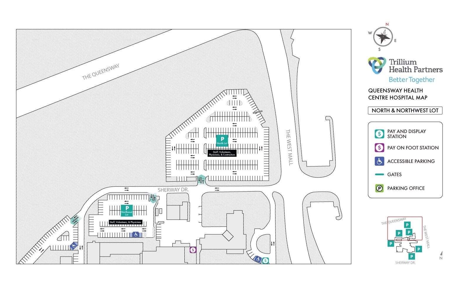 Trillium Health Partners - Queensway Health Centre parking — Find ...