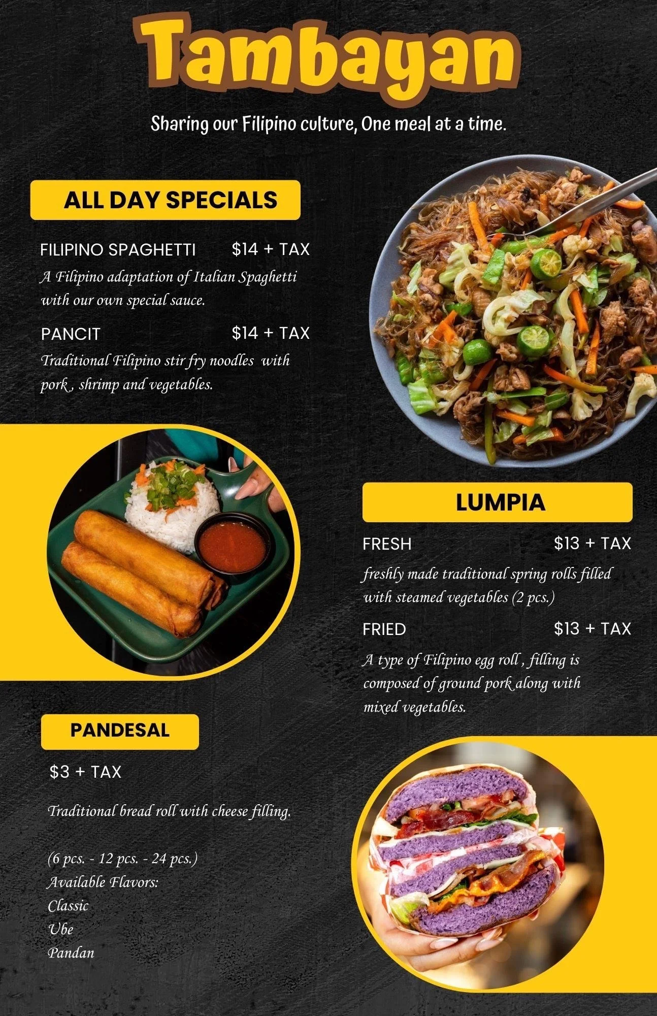Menu — Tambayan