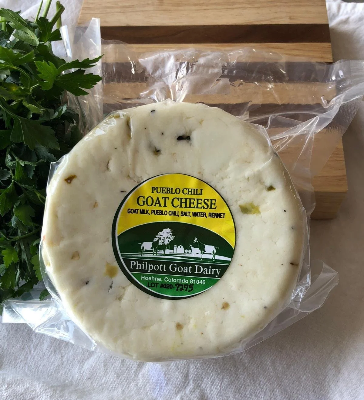 Pueblo Chili Goat Cheese — Yoder Family Farms