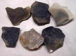 Hand Napped Flints 5/8" size — Turkey Foot Trading Company and Forge LLC