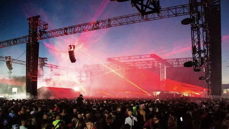 Brand new 90m Hangar Stage delivered to Parklife 2021 — Star Live
