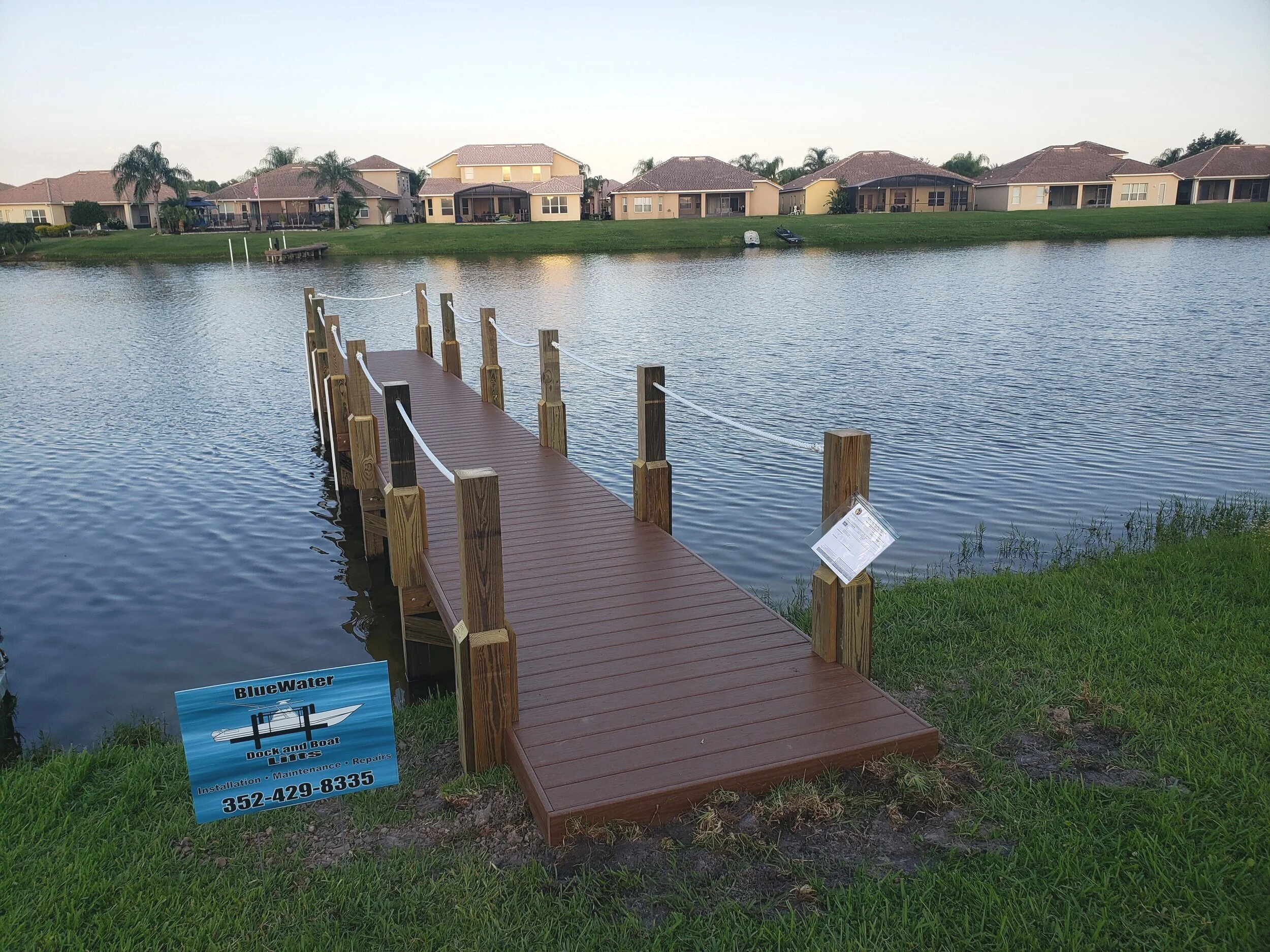 Dock Builder & Boat Lift Services in Central Florida — BlueWater Dock ...