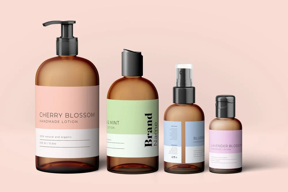 Lotion Bottle Label Templates