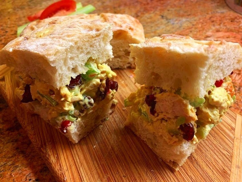 Chicken Curry Salad Sandwiches — Persnickety Panhandler