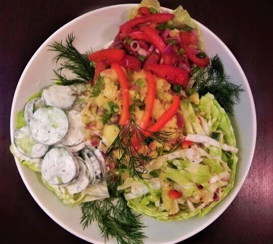 German summer salads — Persnickety Panhandler