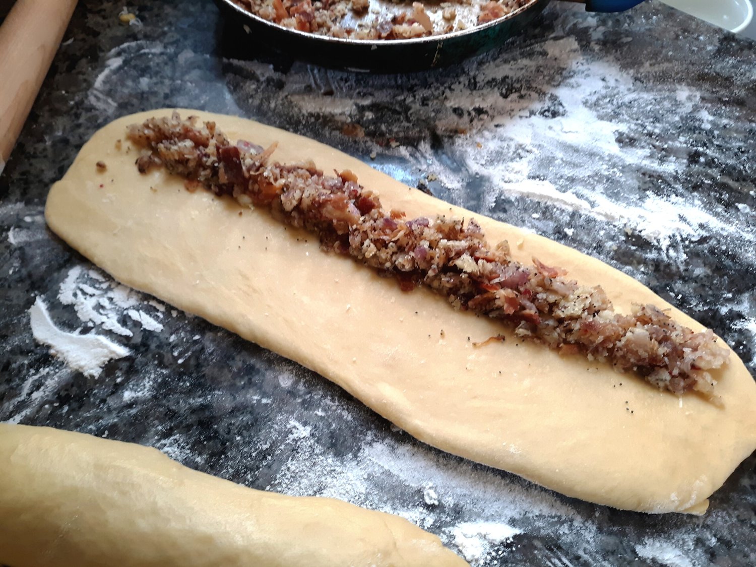 Onion & Pink Peppercorn Twist Bread — Persnickety Panhandler