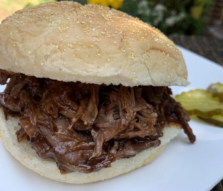 Easiest Tastiest BBQ Beef — Persnickety Panhandler
