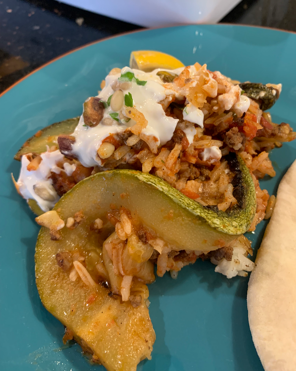 Middle Eastern Zucchini Bake — Persnickety Panhandler