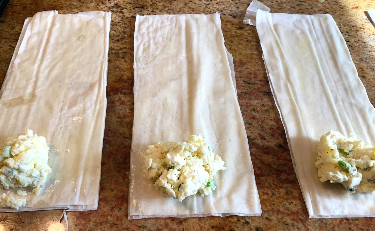 Tiropitakia - Filo Cheese Triangles — Persnickety Panhandler