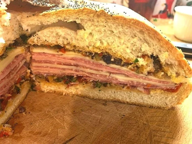 New Orleans Muffaletta Sandwich — Persnickety Panhandler