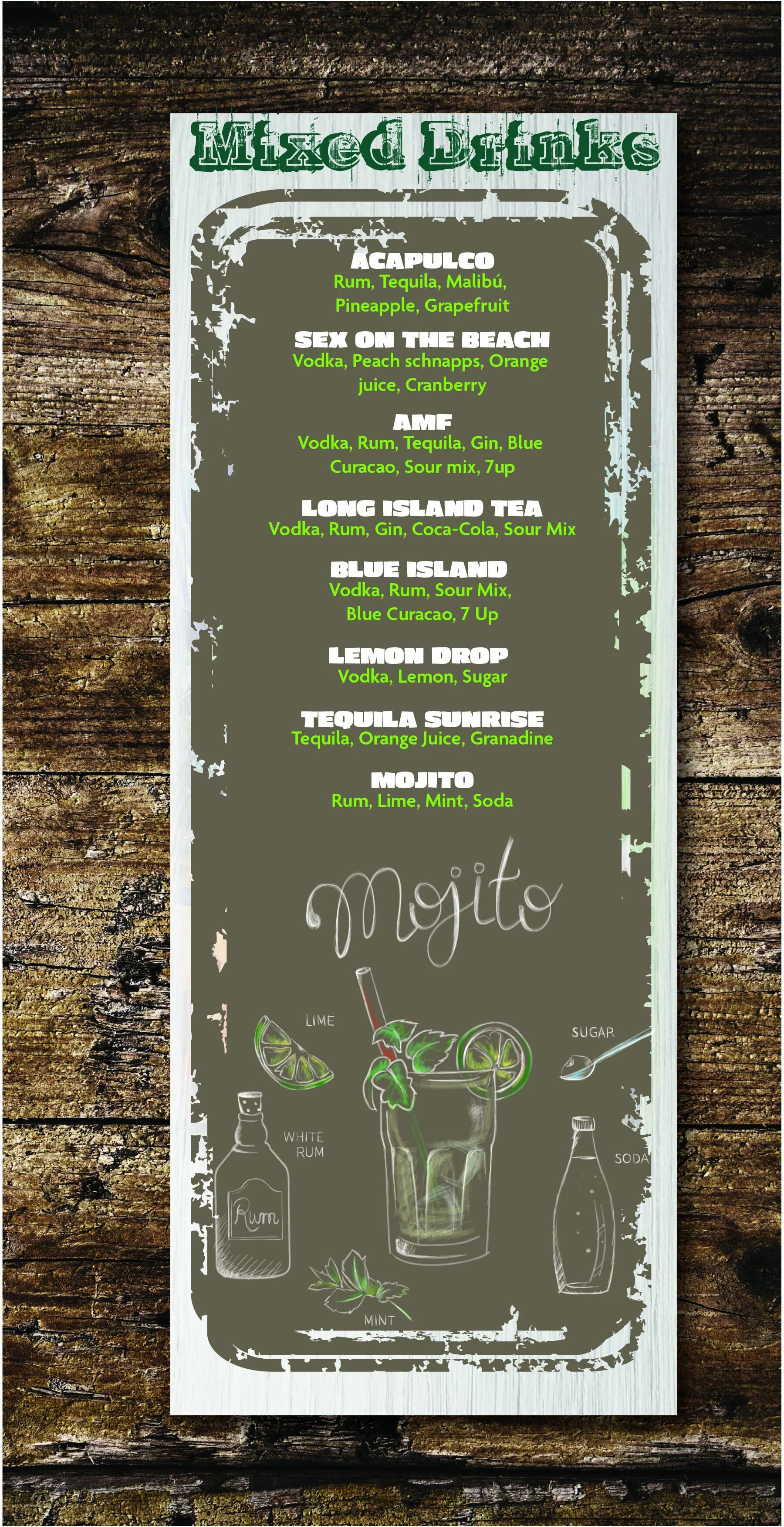 Menus — Torero's Mexican Cuisine