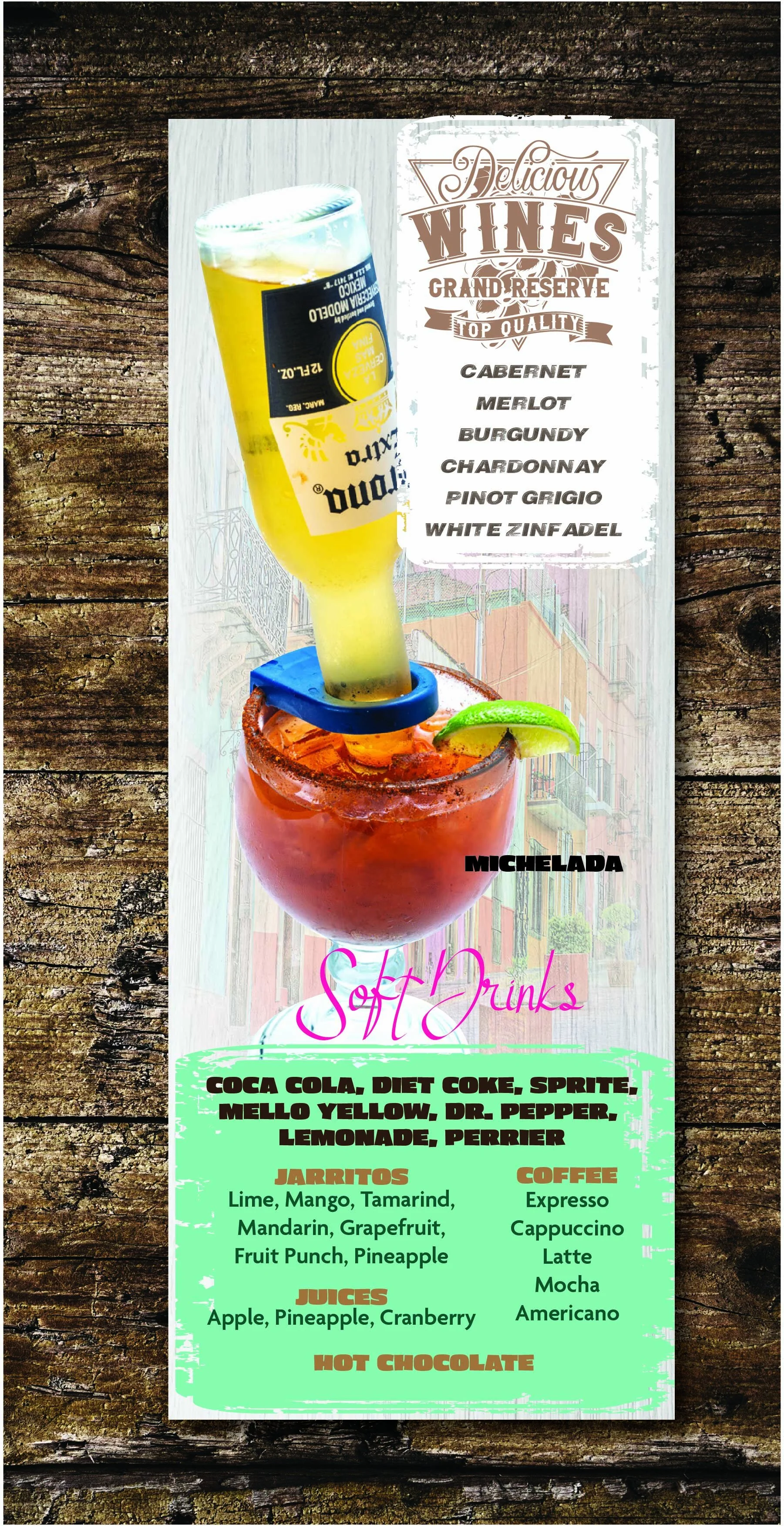 Menus — Torero's Mexican Cuisine