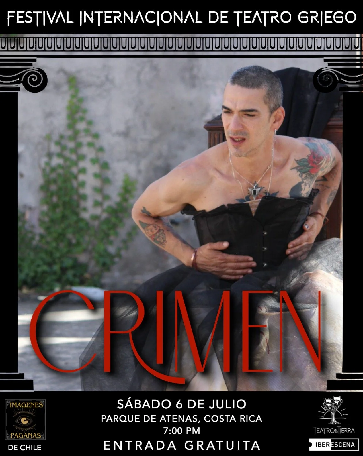 FESTIVAL INTERNACIONAL DE TEATRO GRIEGO en Atenas - 2024 - horariio — Teatro de la Tierra