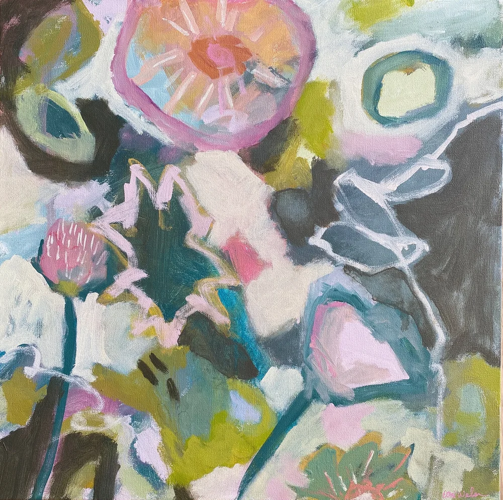 toni weber studio colorful original abstract paintings