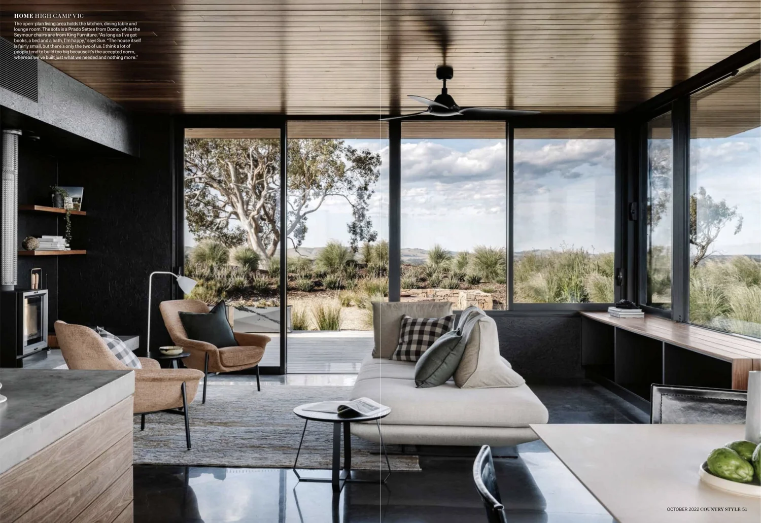 Elemental House by Ben Callery Architect, with landscapes by Kathleen ...