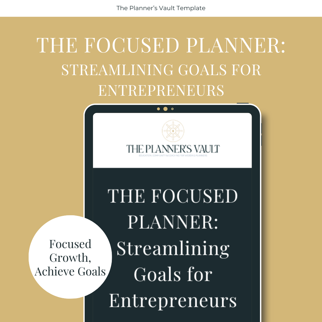 Done-for-You Lead Magnet Template for Wedding Pros | The Planner's Vault