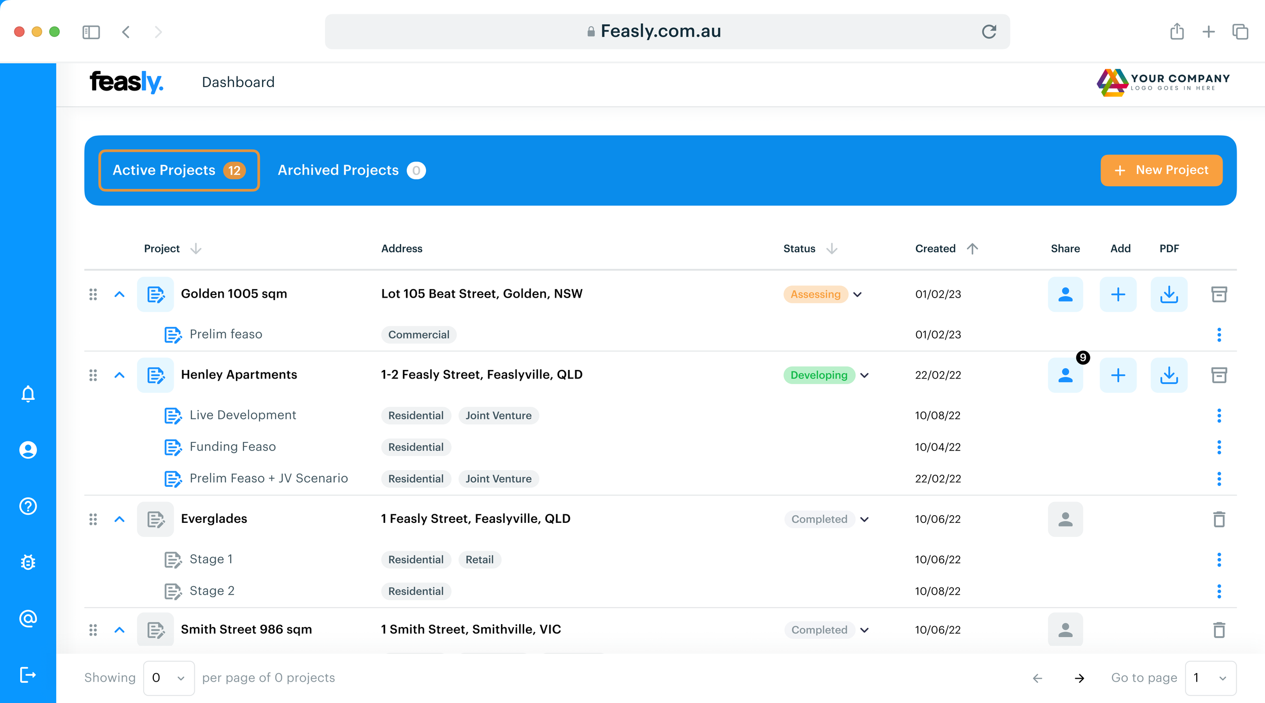Feasly: Property Development Feasibility Software for Australian Developers