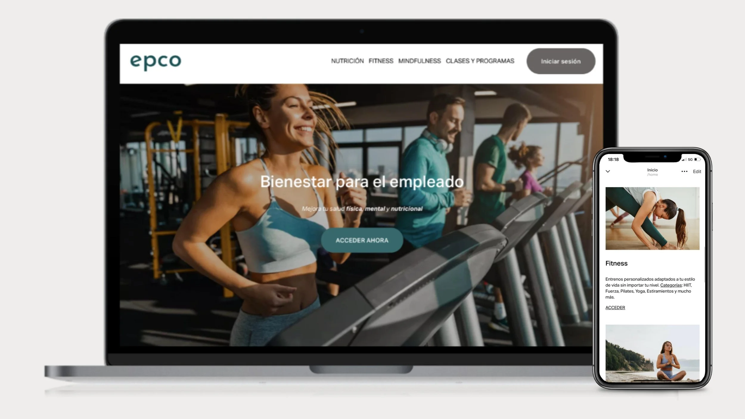 Servicios de nutrición y fitness para empresas - EPCO Wellness — EPCO