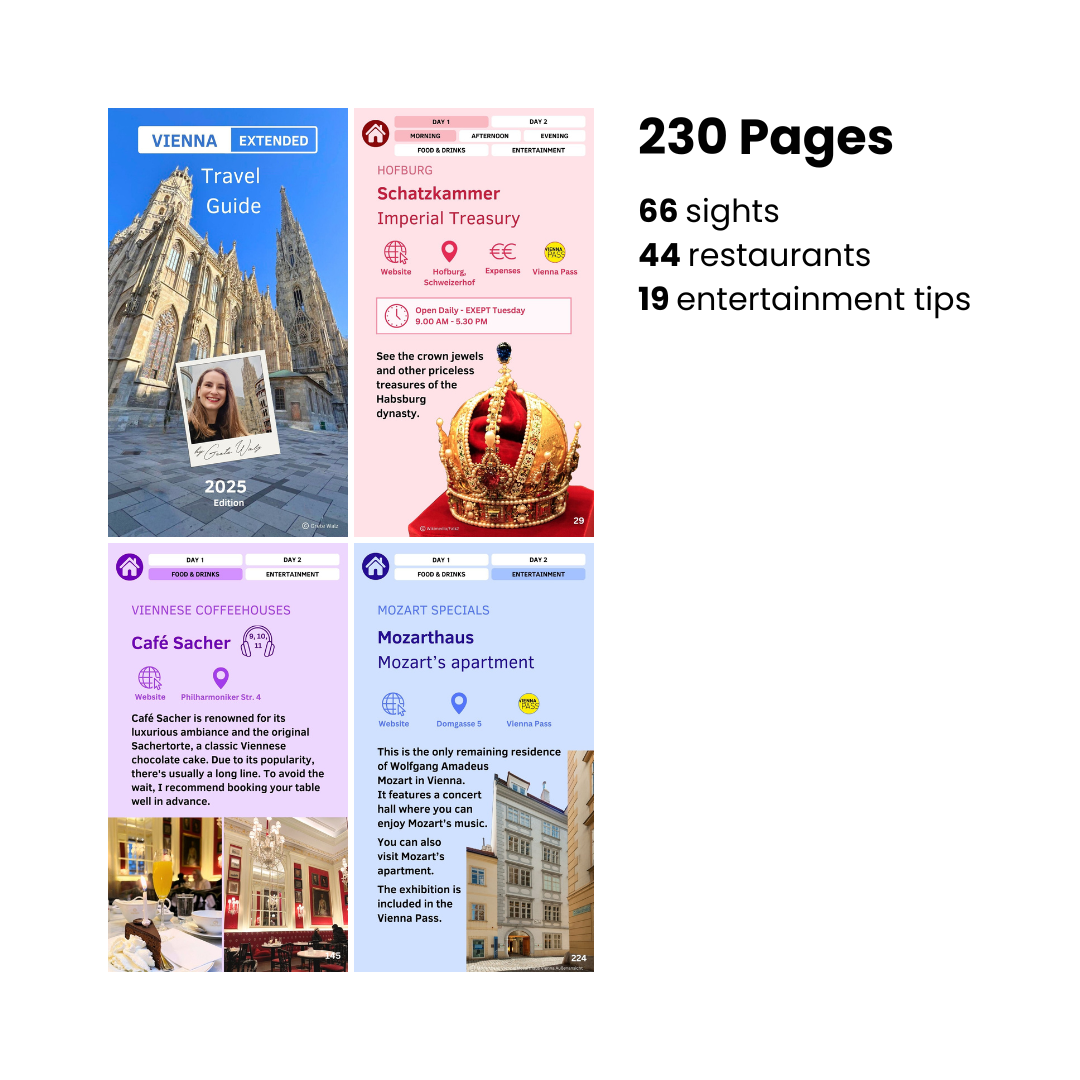 Vienna Guide Bundle (English) — Grete Walz | Vienna Tour Guide