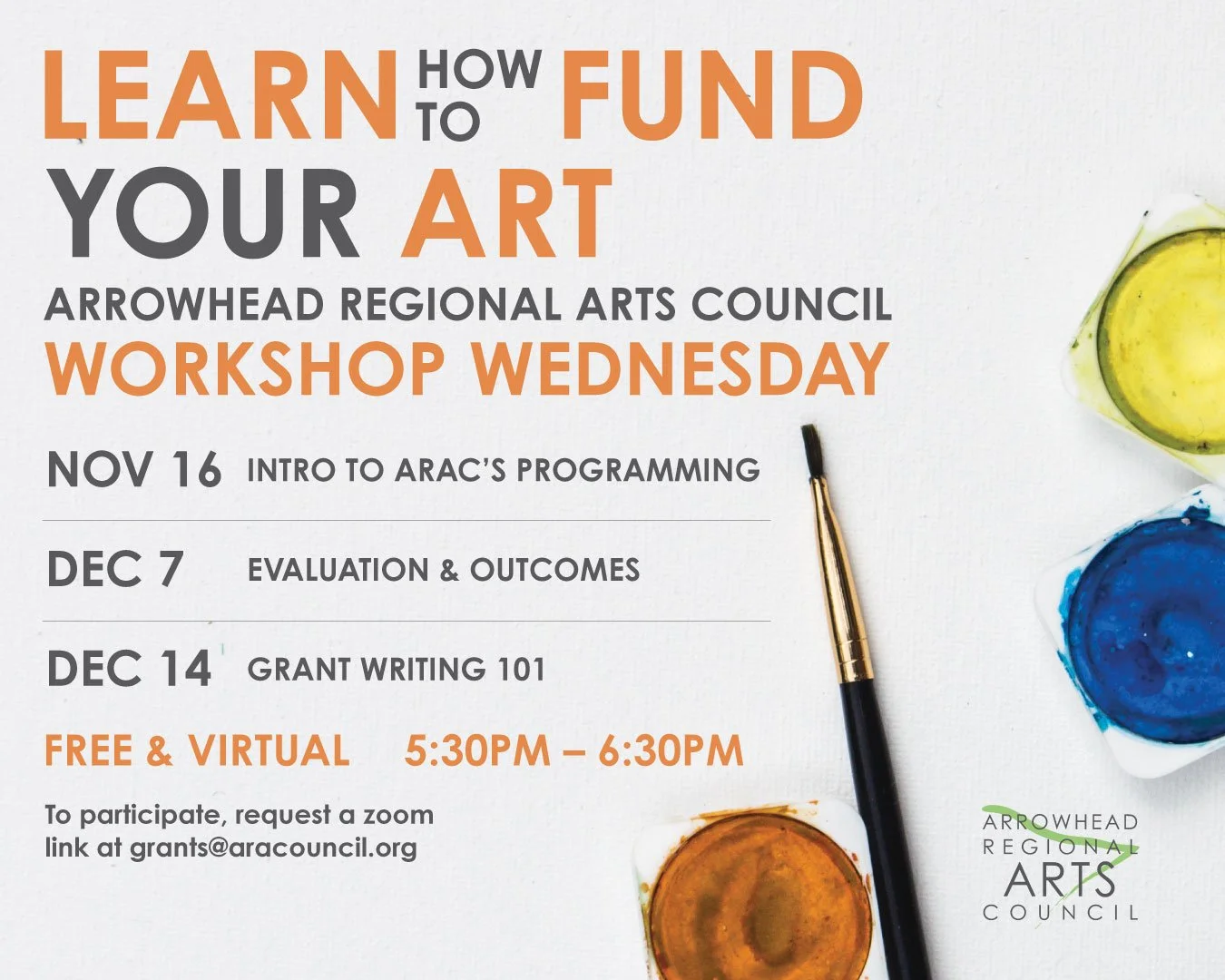 Workshop Wednesday - Evaluation & Outcomes — Arrowhead Regional Arts ...
