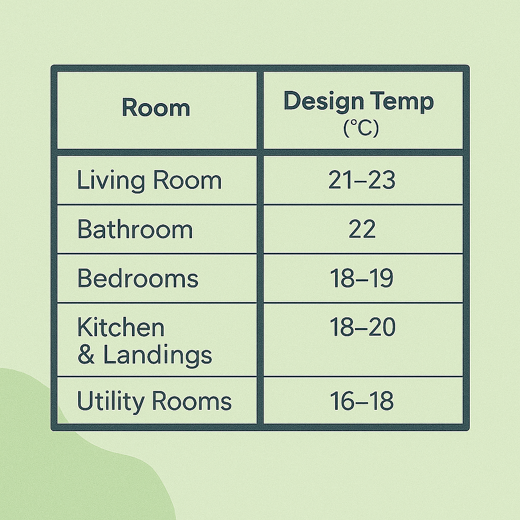 Design Temperatures & Comfort Explained — Green Gas & Energy