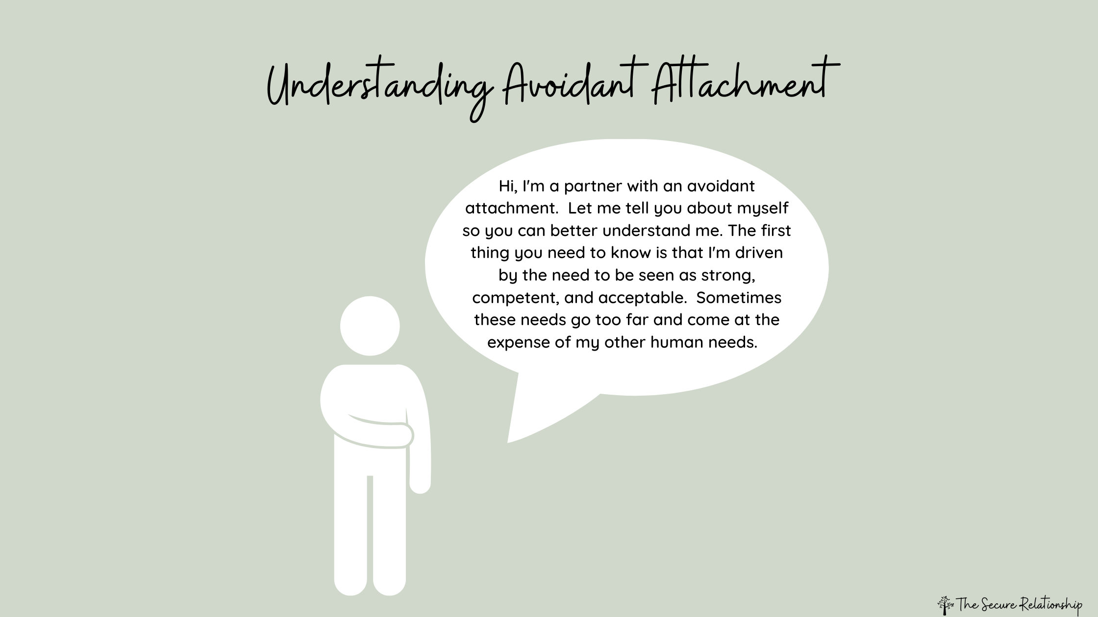 Understanding Avoidant Attachment — The Secure Relationship