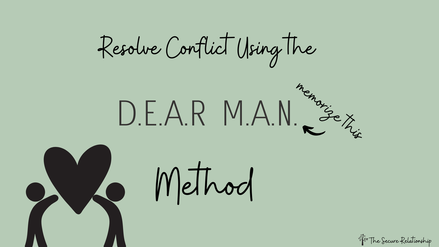 DEAR MAN: A Clear Script for Conflict, Boundaries, and Getting Your ...
