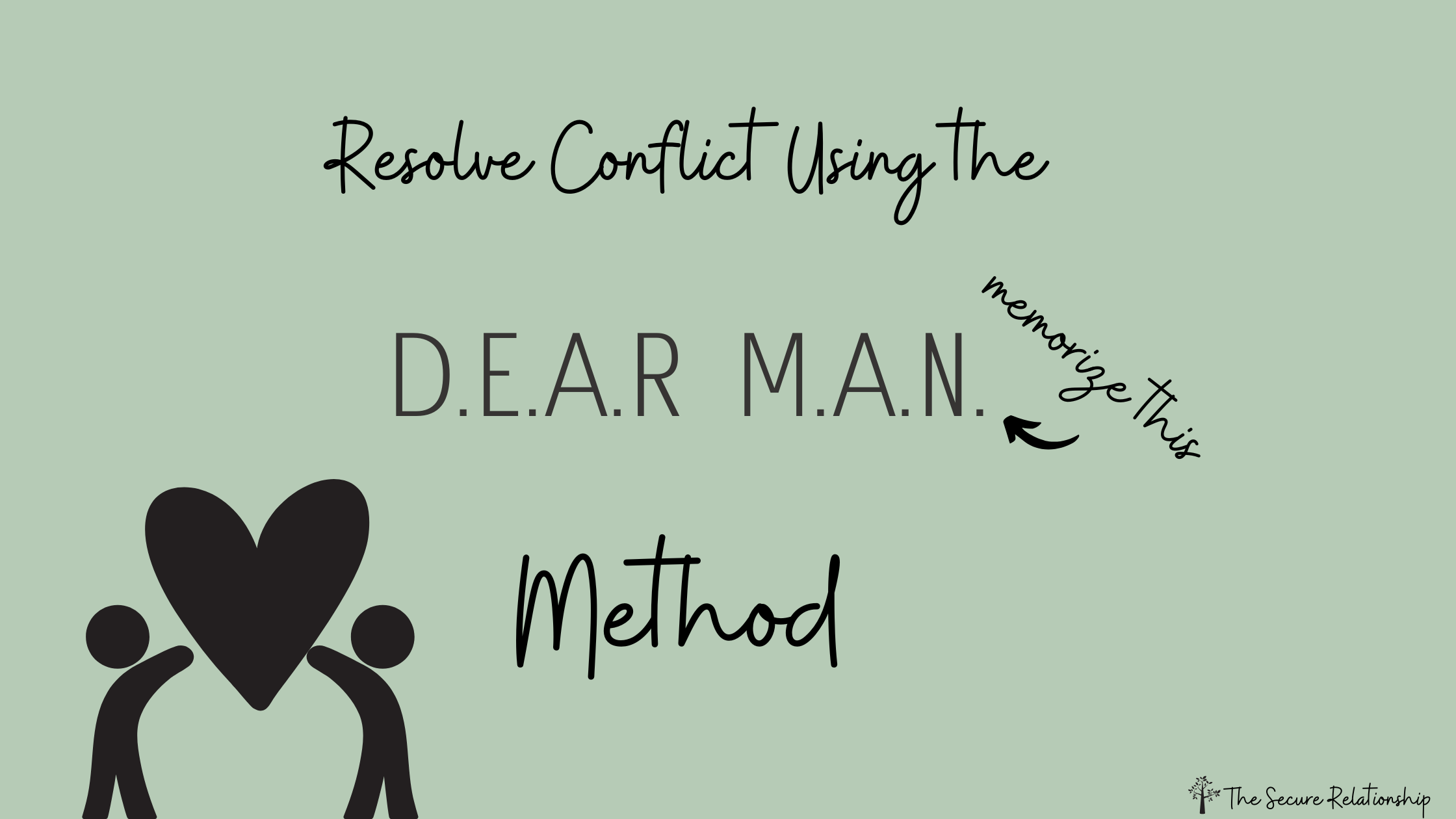 DEAR MAN: A Clear Script for Conflict, Boundaries, and Getting Your ...