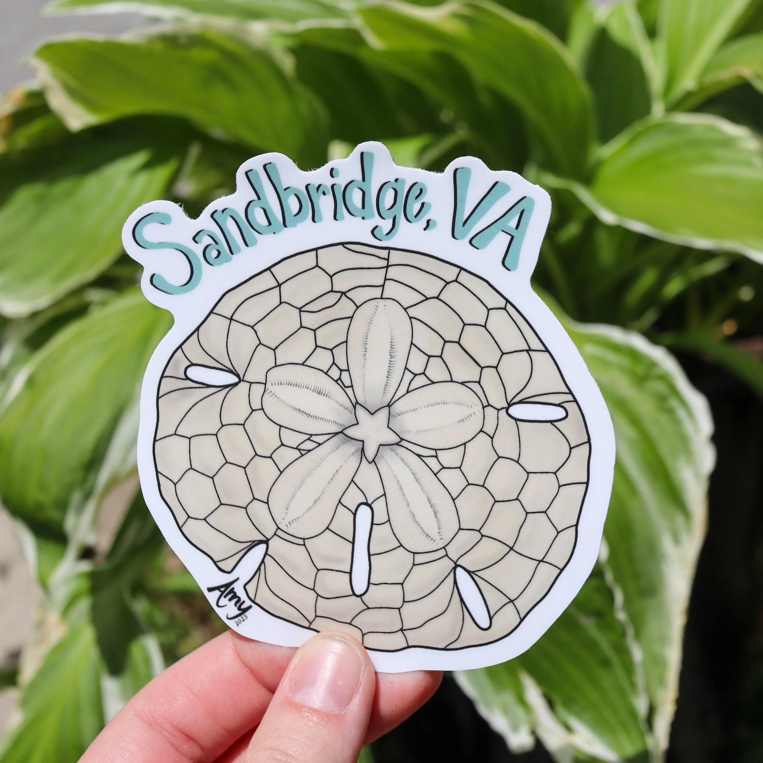 Brooke Trout Sticker — Sisters’ Sunflowers