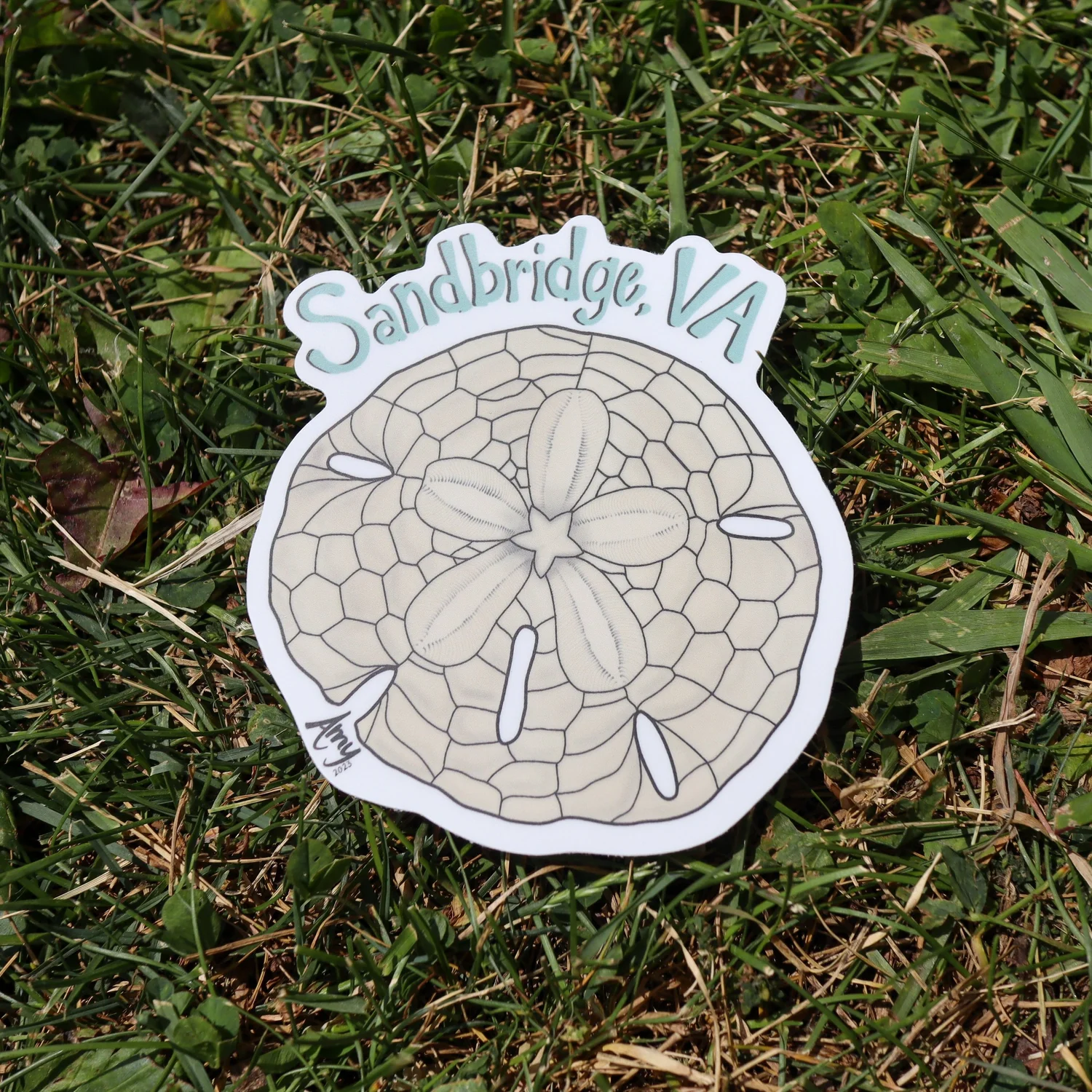 White-Tailed Deer Sticker — Sisters’ Sunflowers