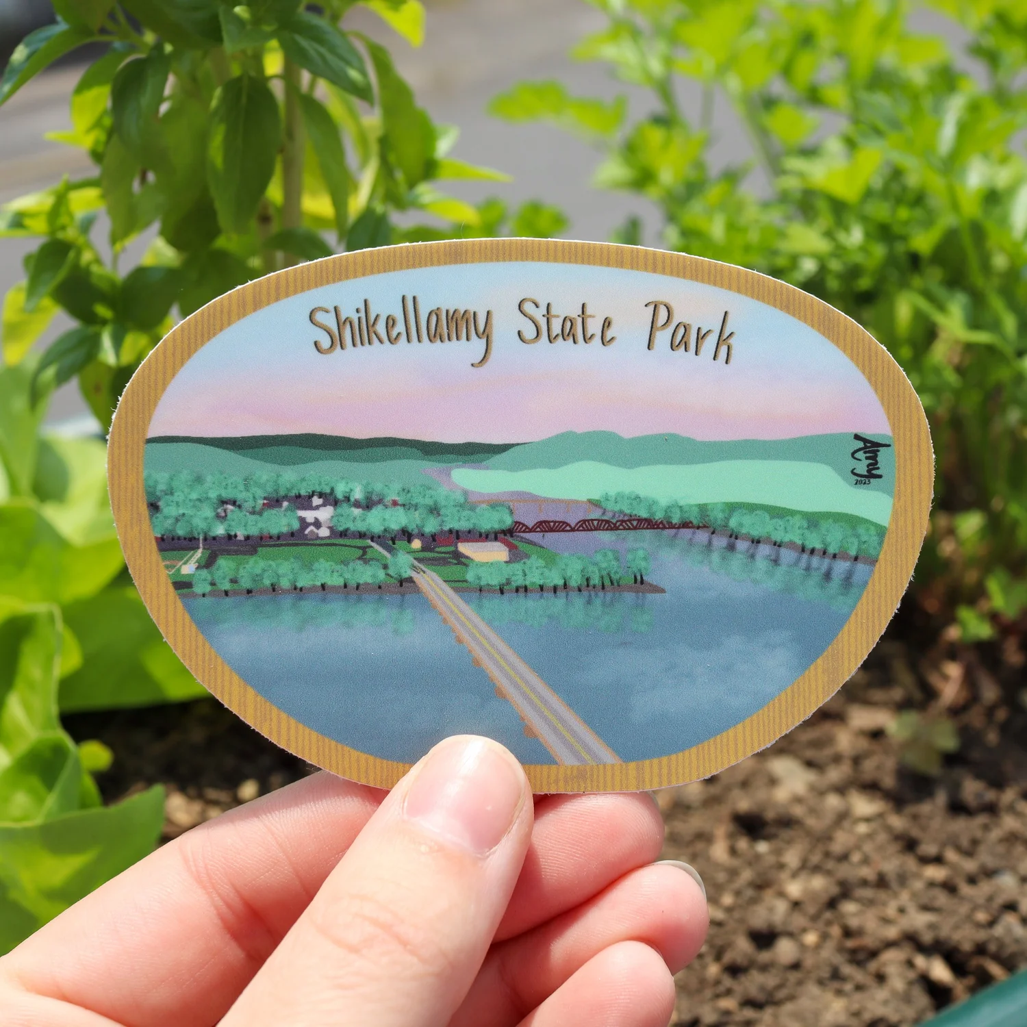 Pennsylvania Keystone Farmland Sticker — Sisters’ Sunflowers