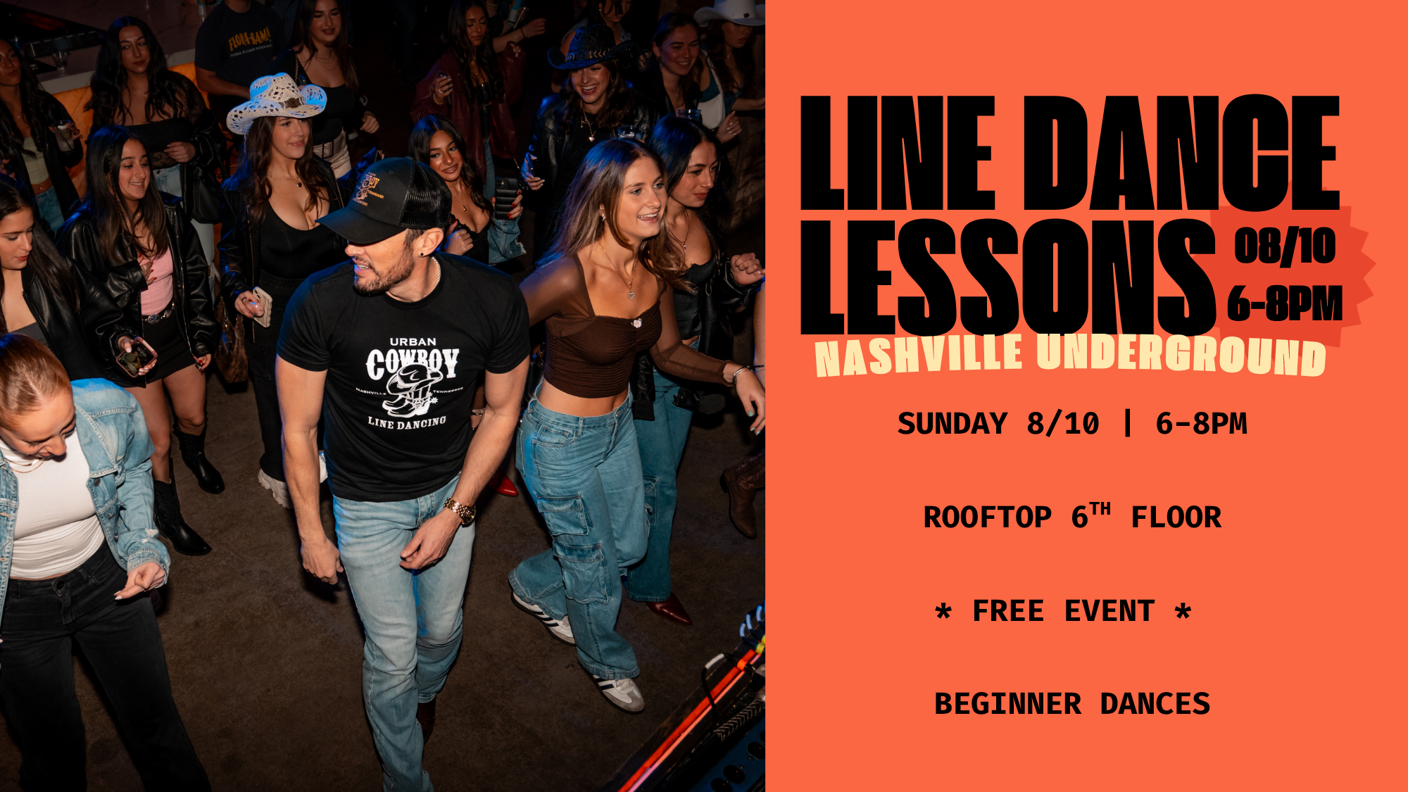 Upcoming Events — Urban Cowboy Line Dancing