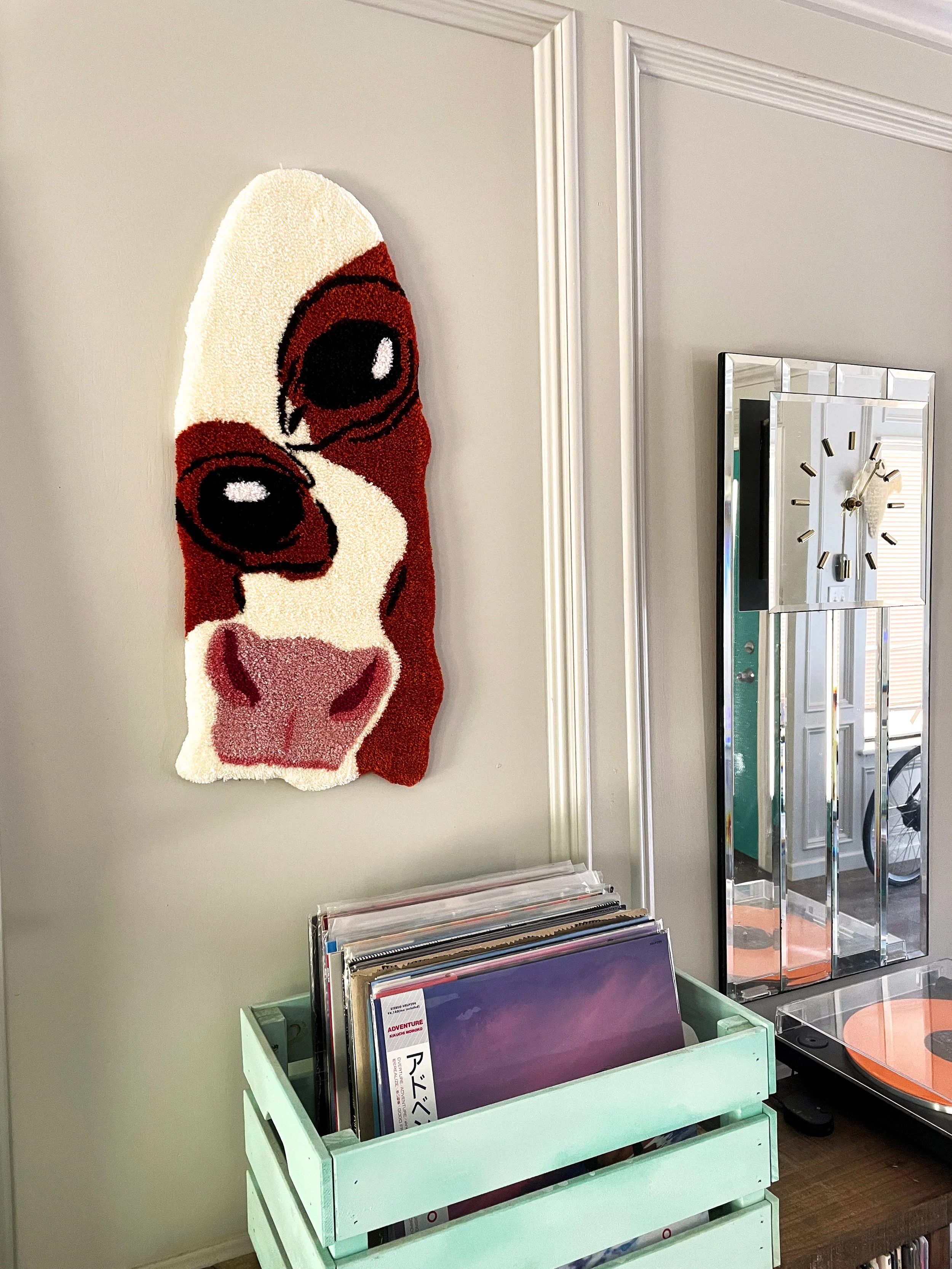 Long Cow Rug — Yuck!