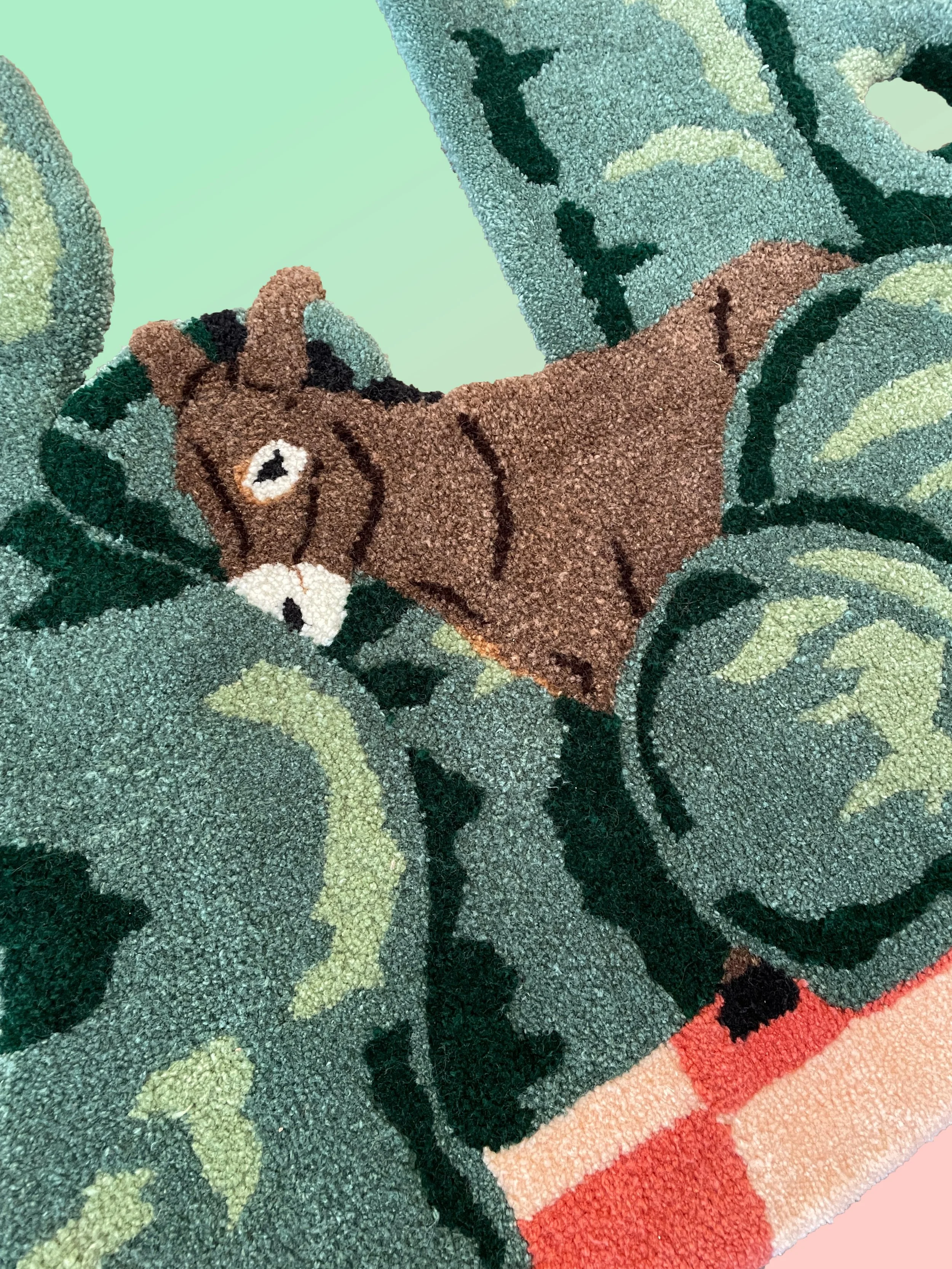 Long Cow Rug — Yuck!