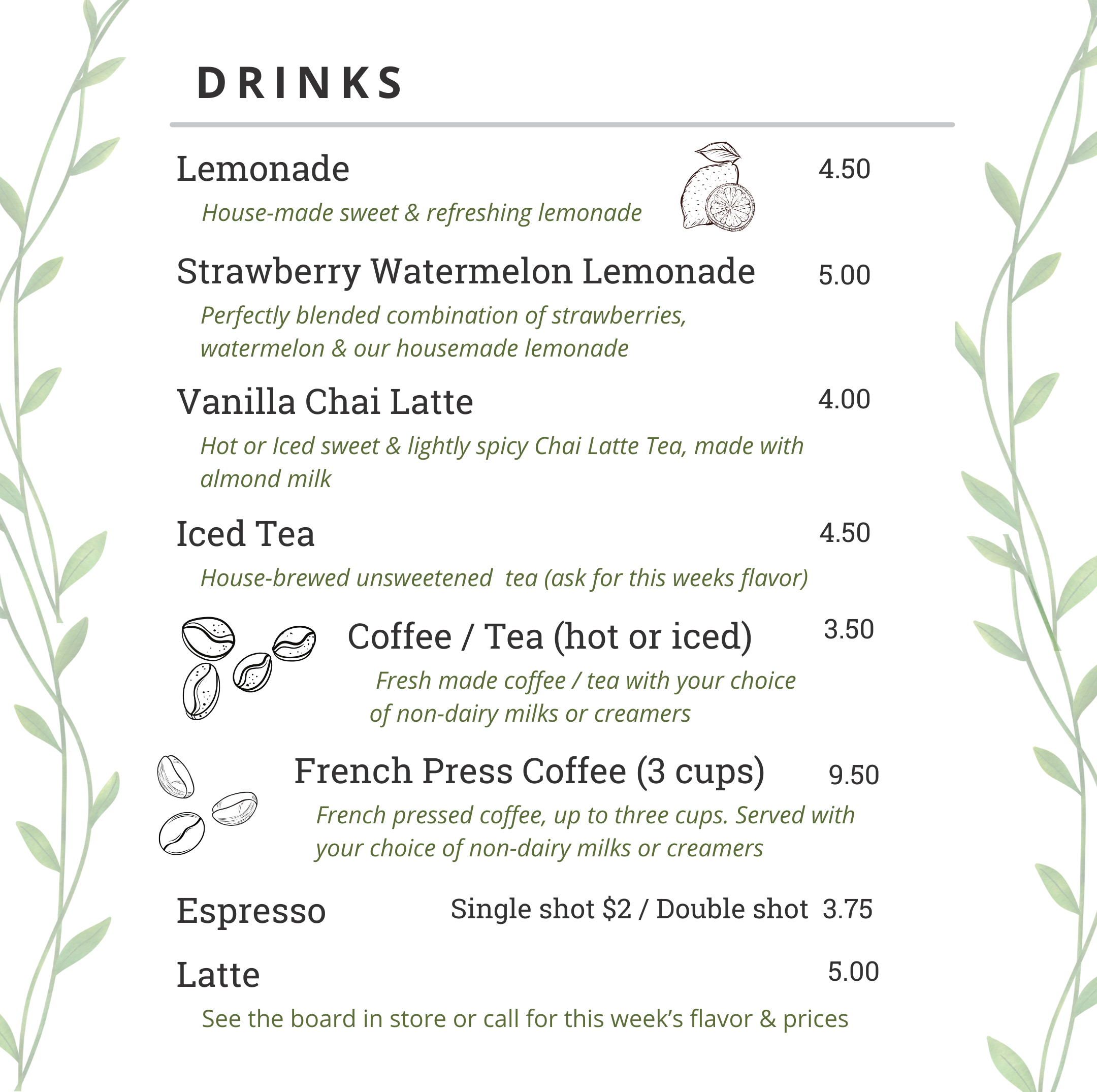 Vegan food near me check out our menu — Green Street Eatery