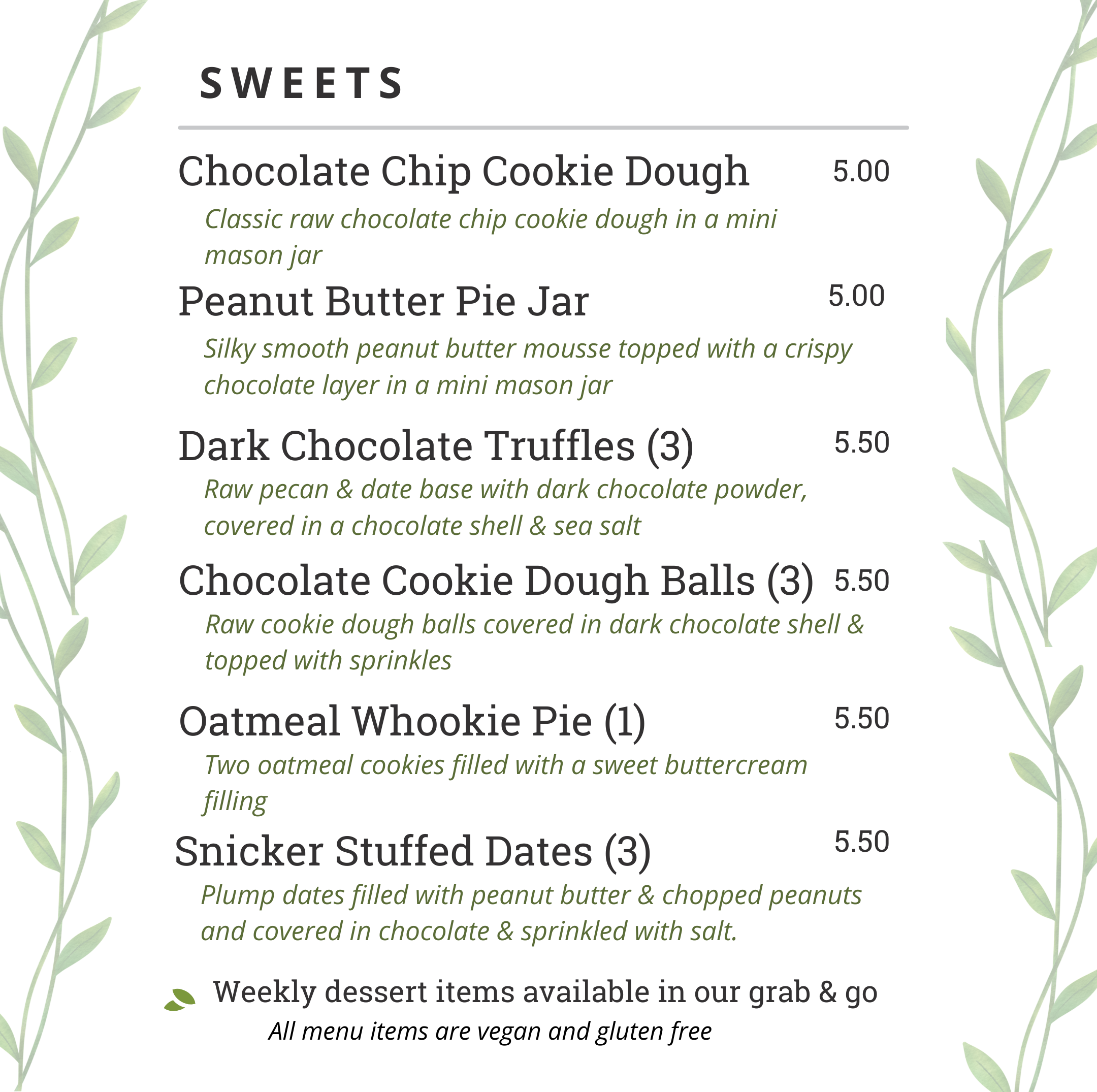 Vegan food near me check out our menu — Green Street Eatery