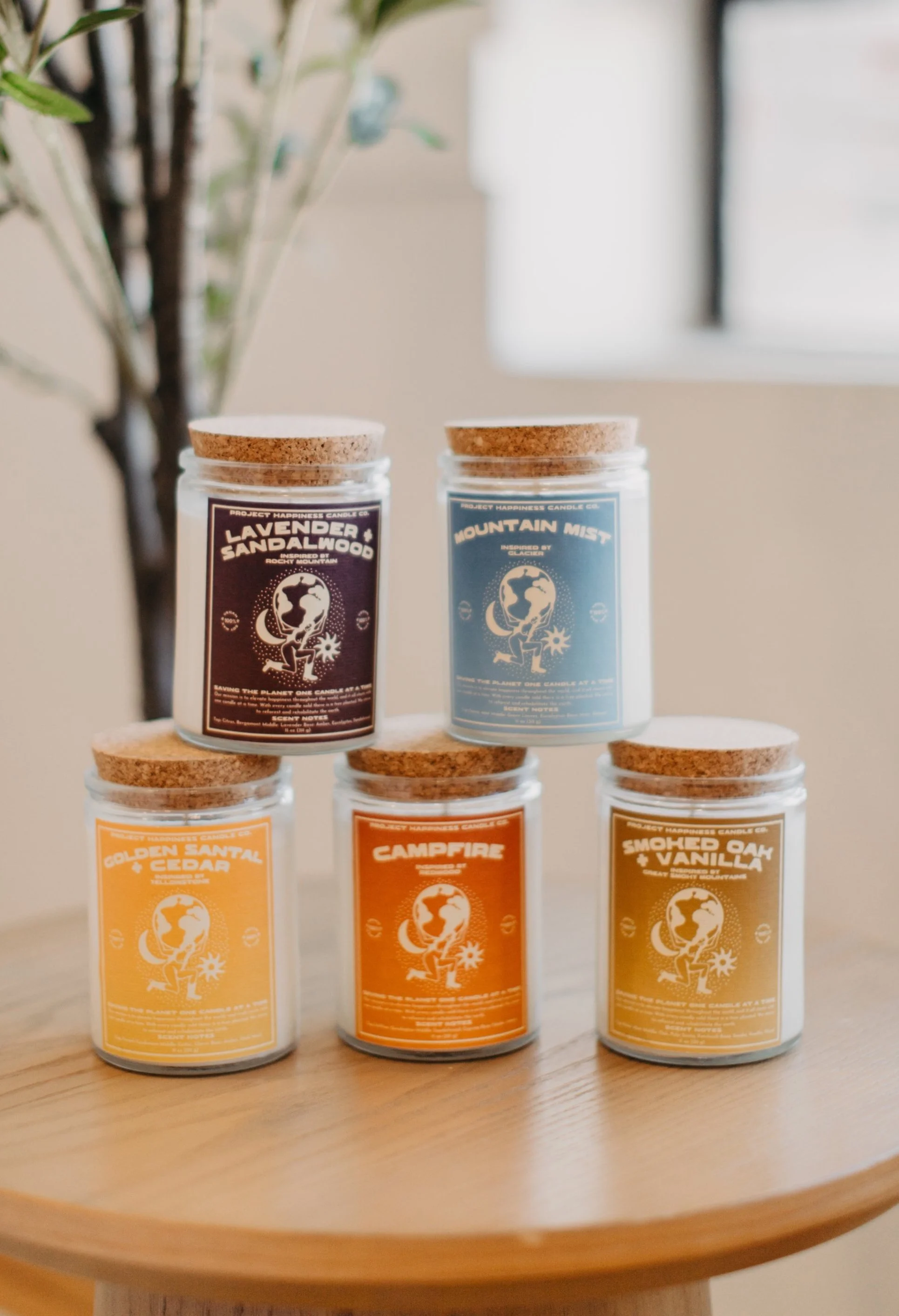 Project Happiness Candle Co. | Hand-poured in Houston, Texas with 100% ...