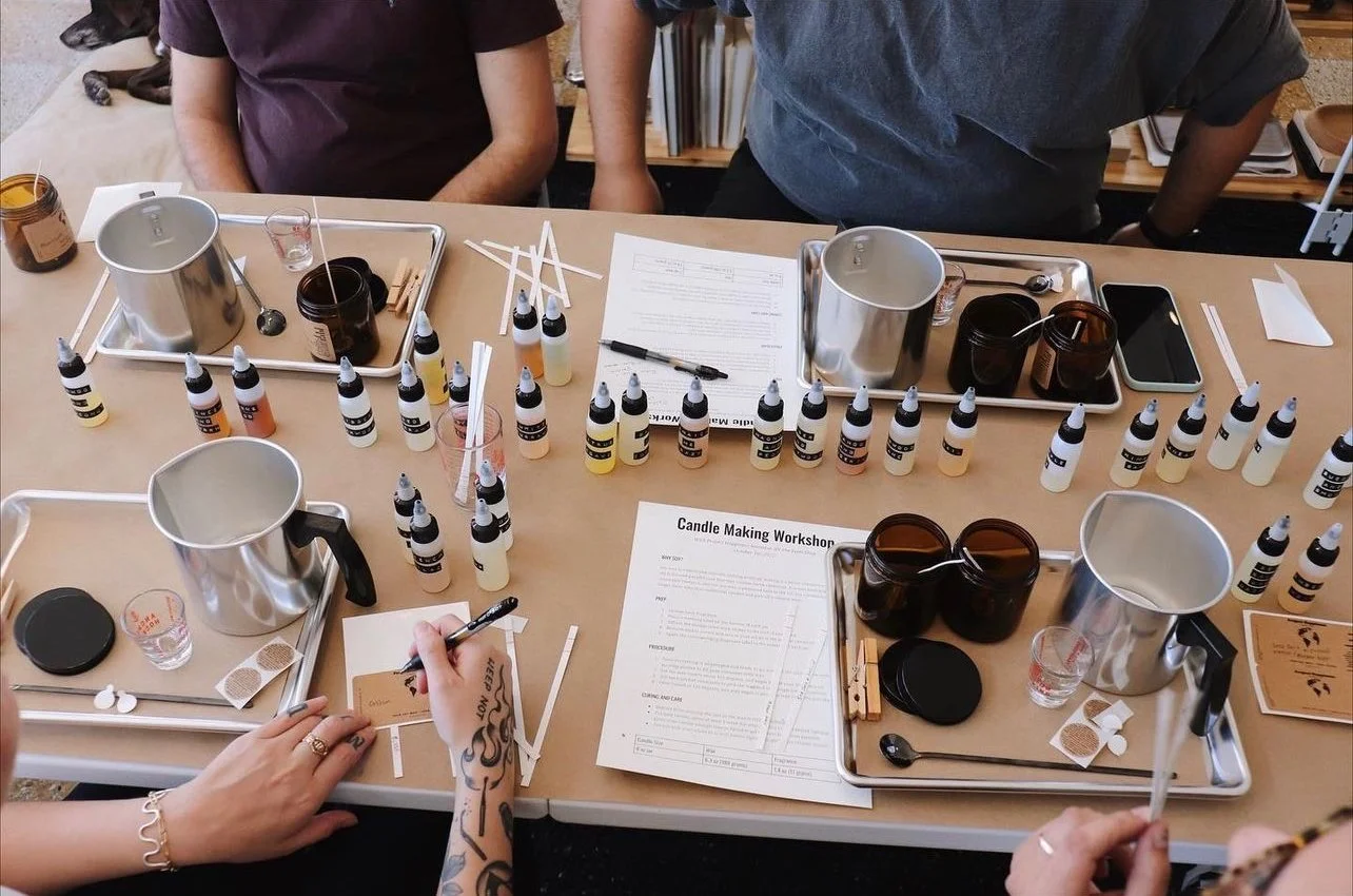 Candle Workshop Classes Create Custom Soy Candles Project Happiness Candle Workshop Classes Create Custom Soy Candles Project Happiness