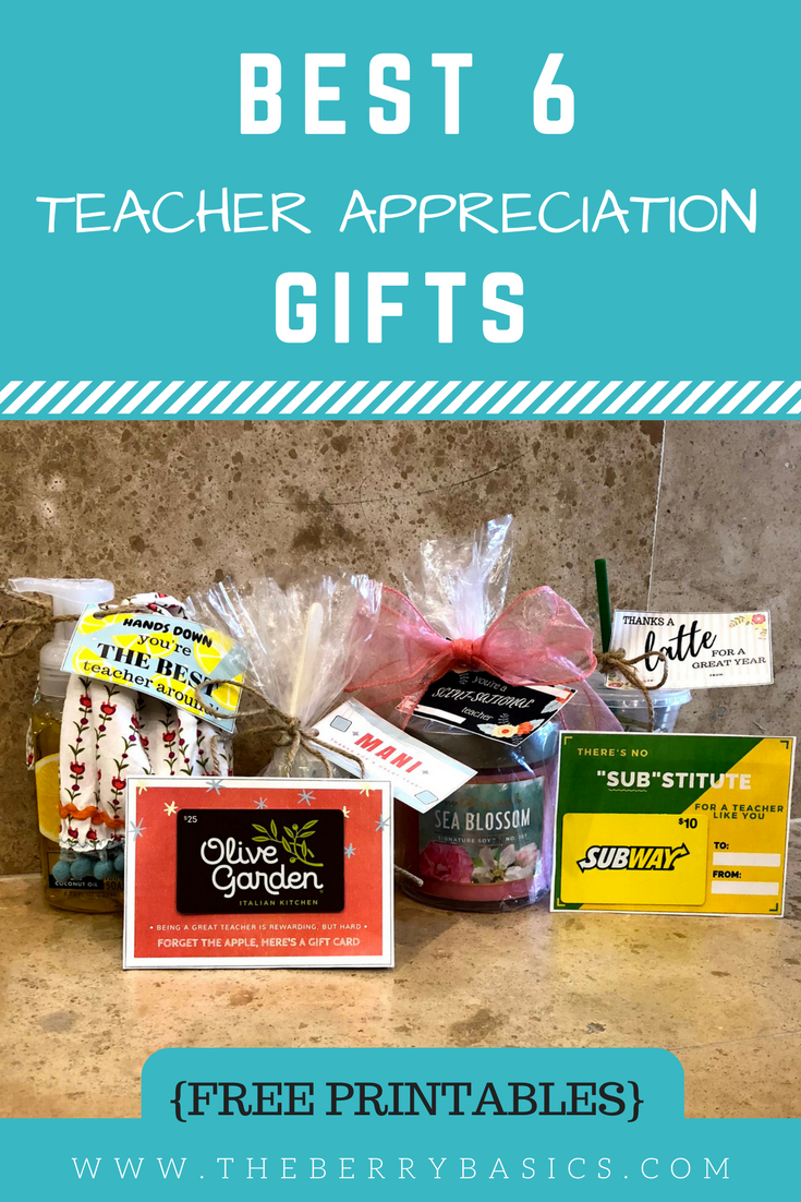 Best 6 End of Year Teacher Appreciation Gifts + Free Download — The ...