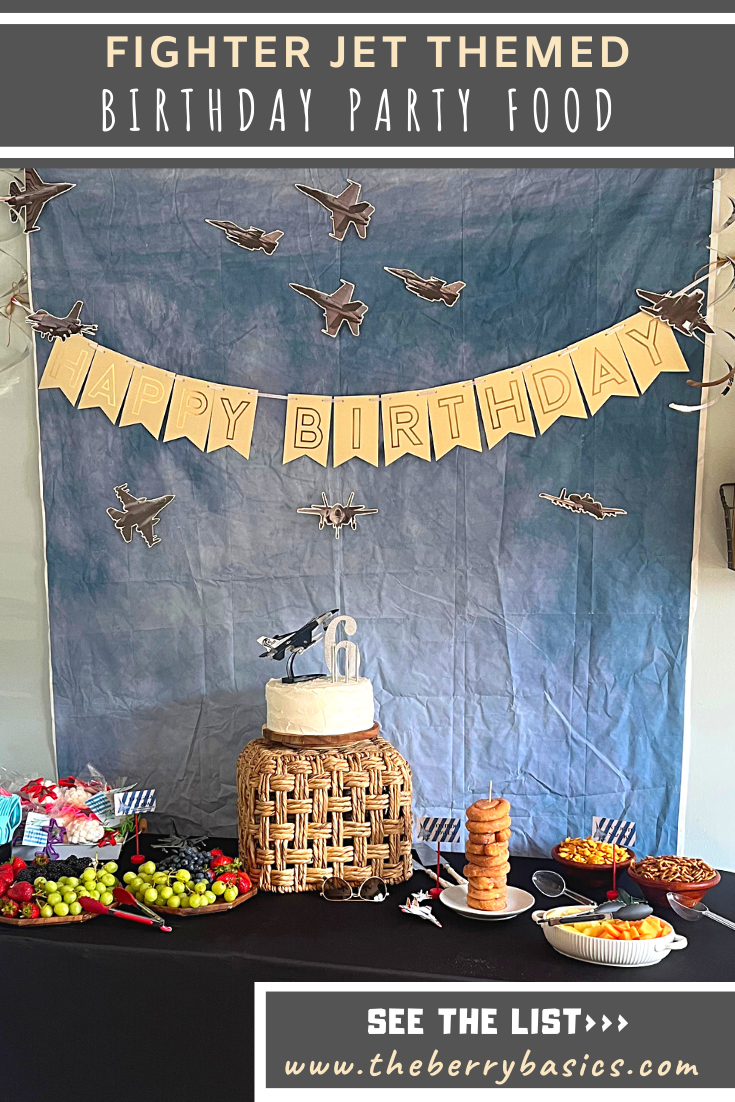 Jet Birthday Party Food Ideas, Printable Party Tags and Invite Design ...