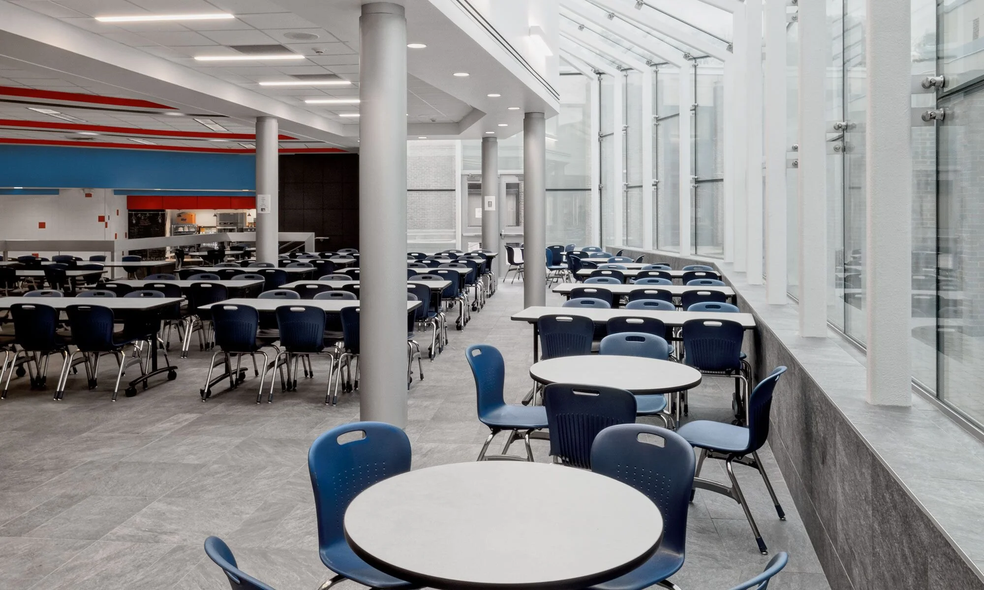 Modern High School Cafeteria — MEMASI