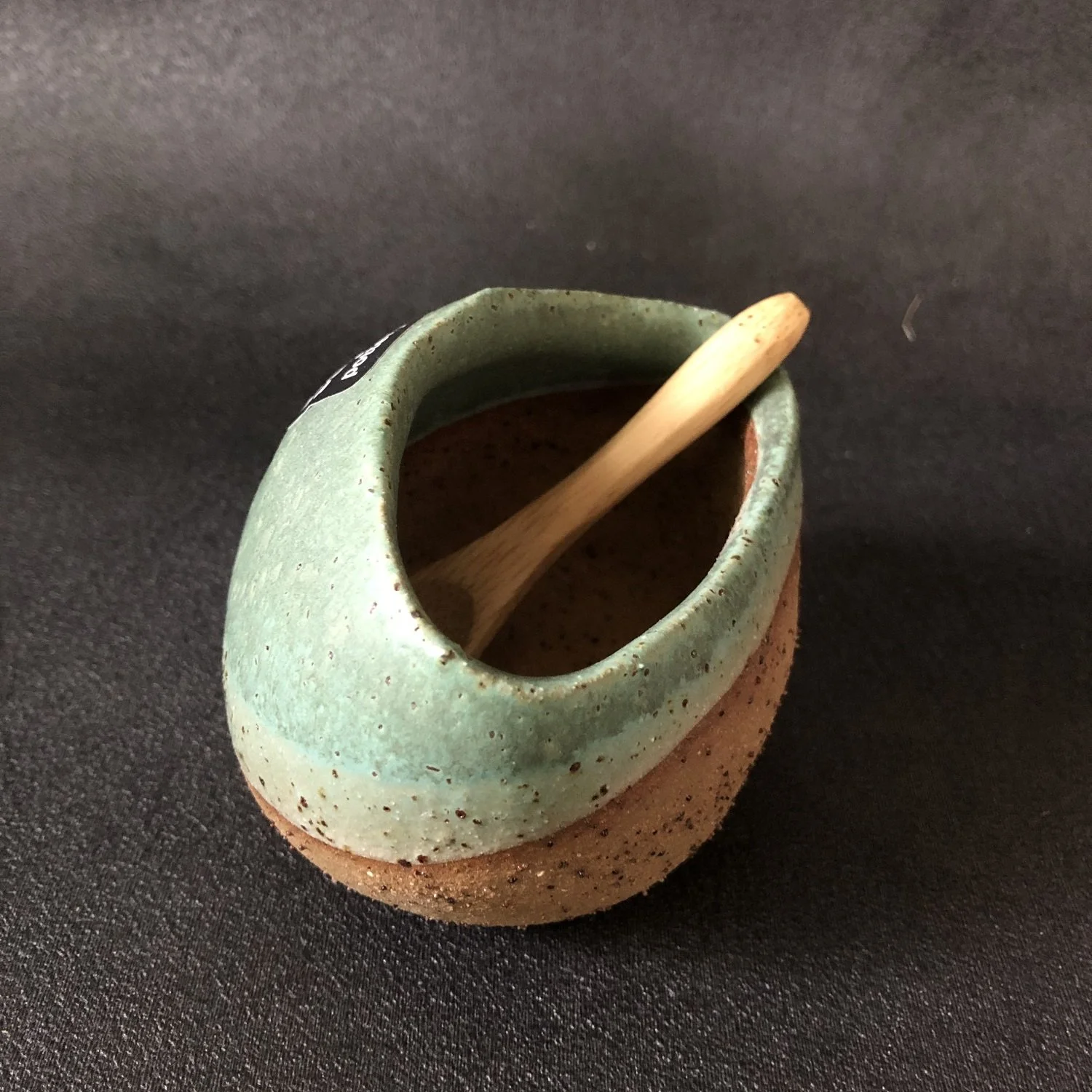 small . salt pigs — burnt sand pottery