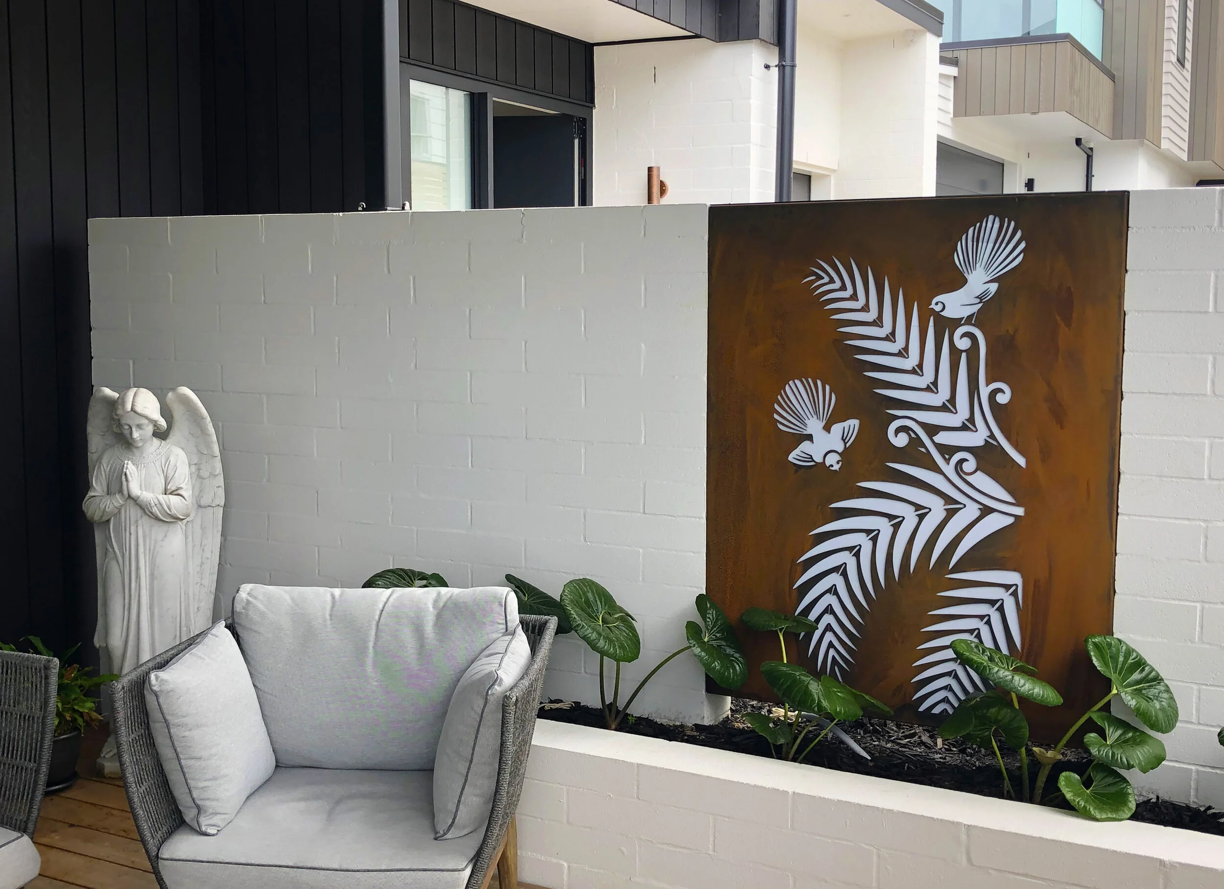 Designer Art Screens - Outdoor Garden Art Aluminum Screen Panels ...