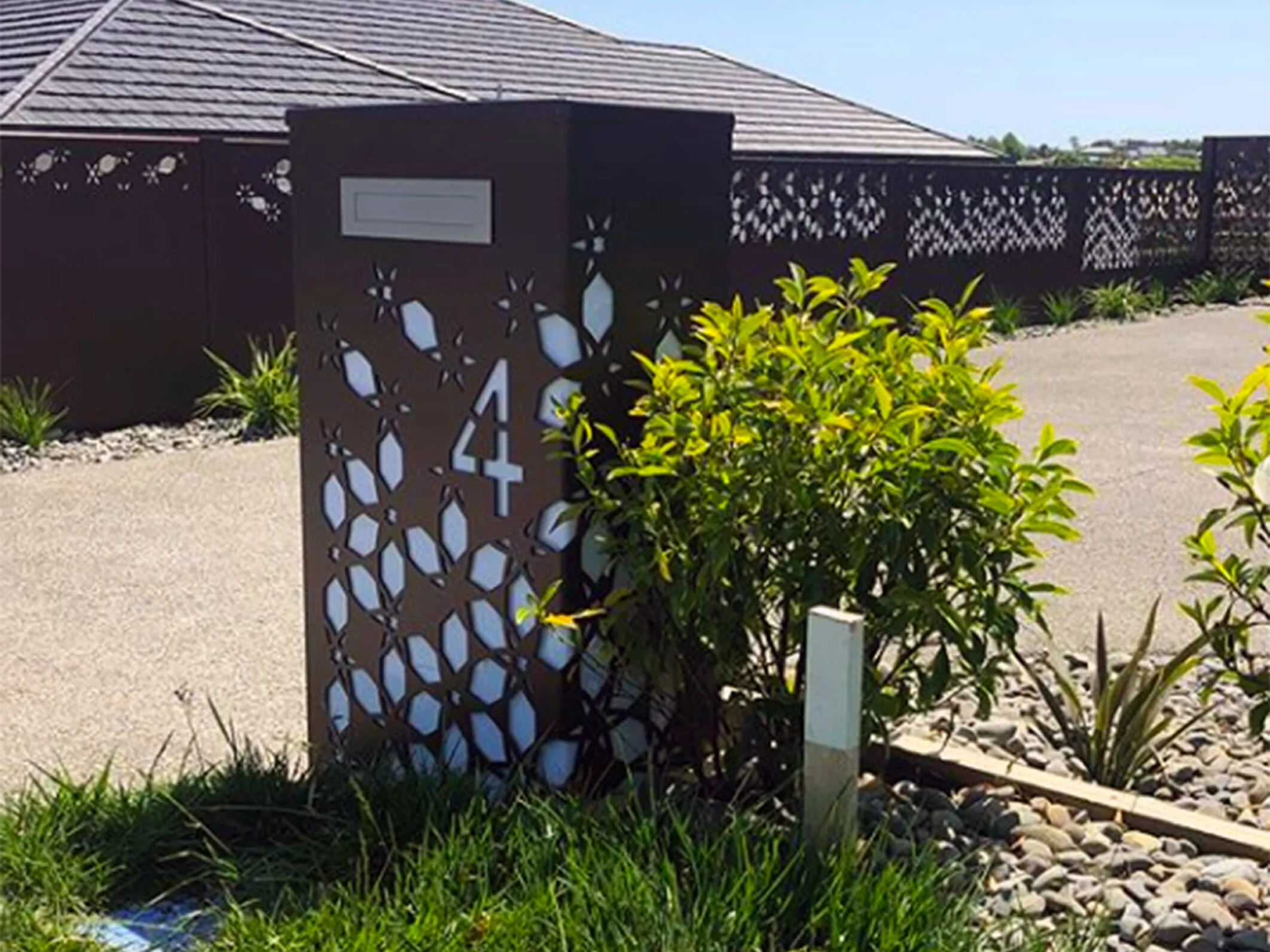 Designer Letterboxes & Courier Boxes — The Outside | Outdoor Design ...